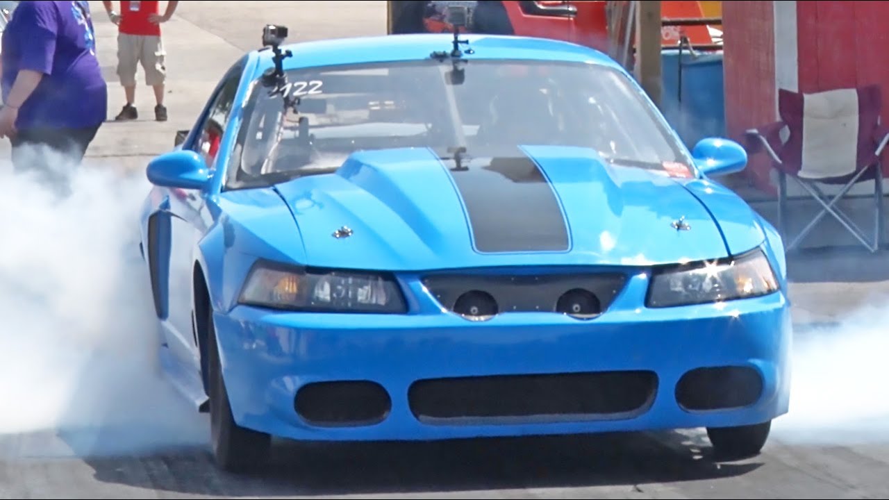 TWIN 88mm Turbo Big Block Chevy Powered MUSTANG! - YouTube