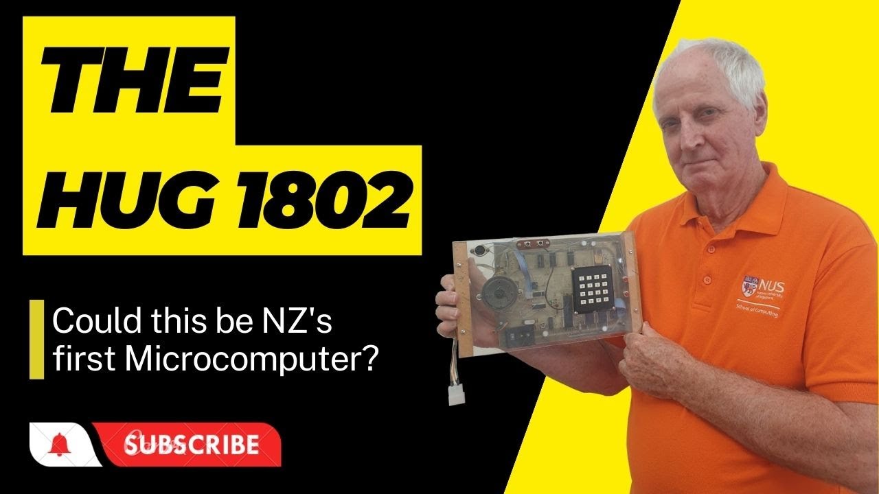 Was this New Zealand's first microcomputer - The HUG1802 #interview - YouTube