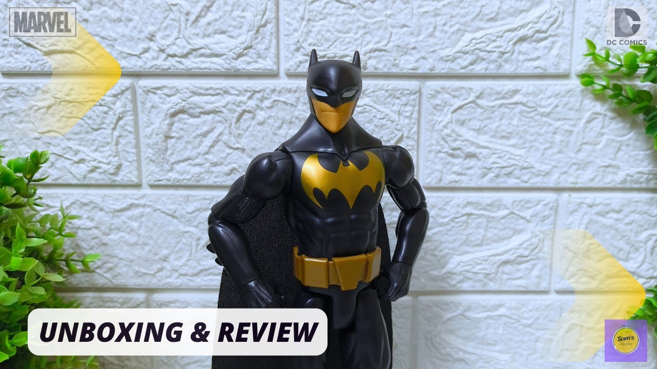 DC Batman Action Figure Unboxing & Review | 12 Inch | Mattel | Sam's ...