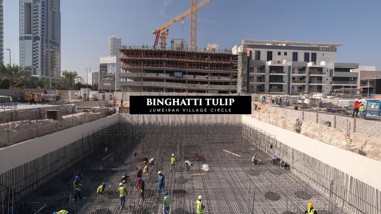 Binghatti Tulip - Project Update - December 2023 - YouTube
