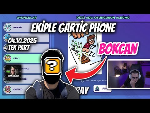 BOKCAN DKJSHDJSHD 😂 Eray ve Ekip Gartic Phone'da Çildirdi!