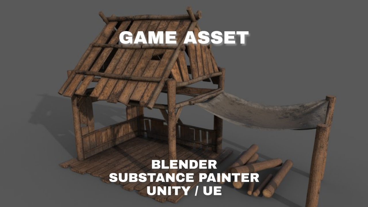 Lumberjack Medieval - Blender & Substance Painter - YouTube