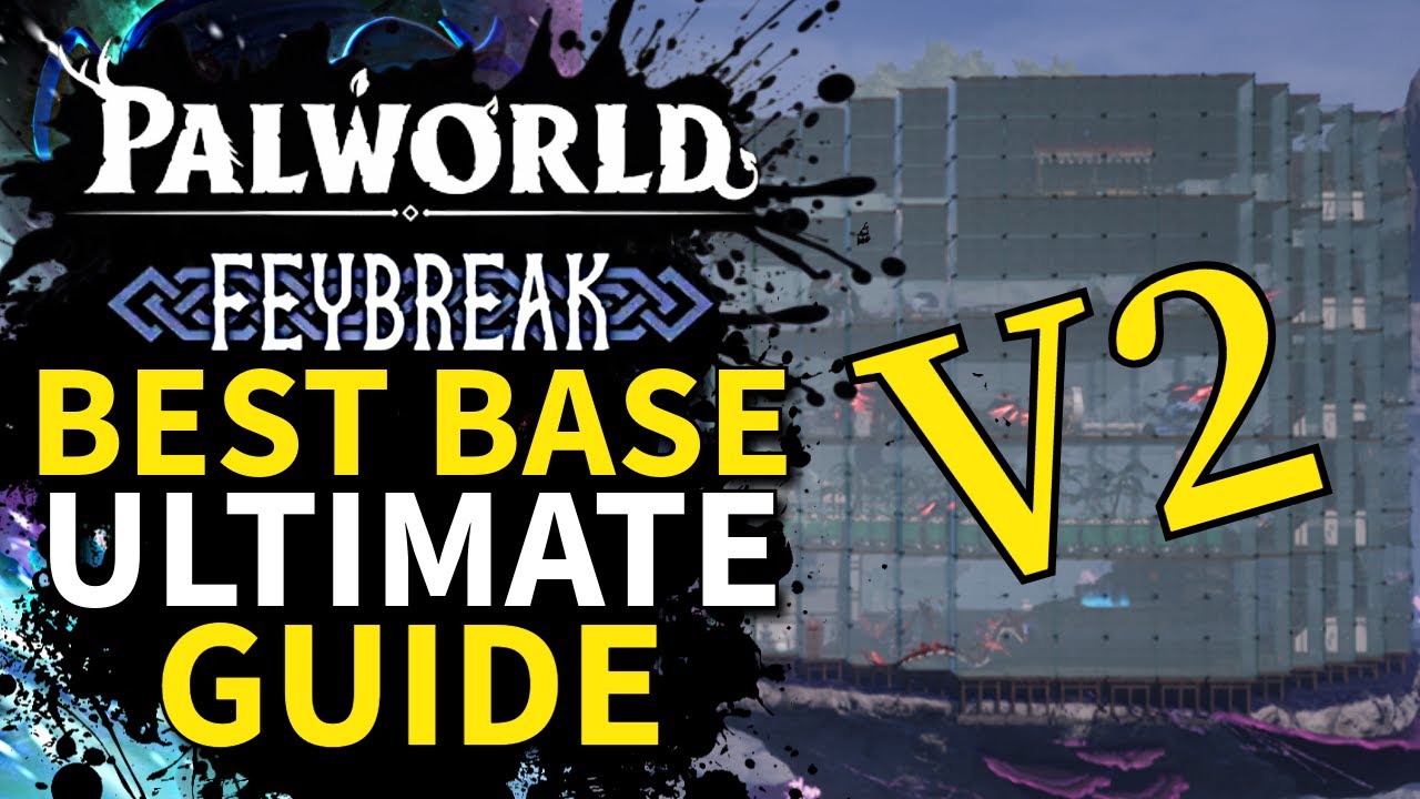 Palworld Feybreak - MAKE THIS BASE NOW! - BEST NEW Main Base for INFINITE INGOTS! UNRAIDABLE ...