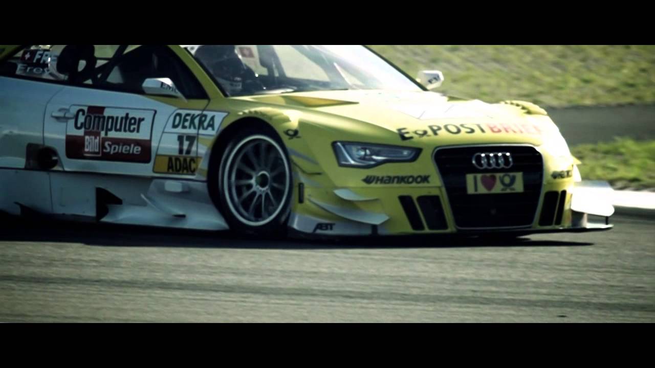 DTM in slowmotion - YouTube