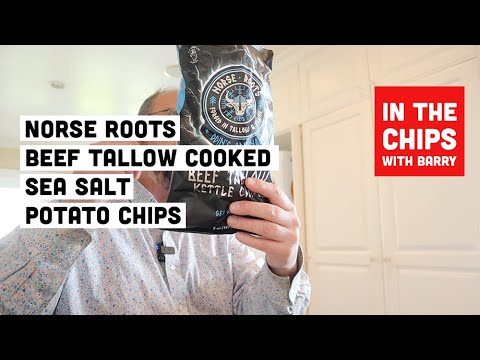 🇺🇸 Norse Roots Beef Tallow Cooked Sea Salt Potato Chips on In The Chips with Barry