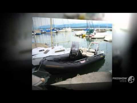 Sillinger + moteurs Suzuki Rubber boat, RIB Year - 2014, - YouTube