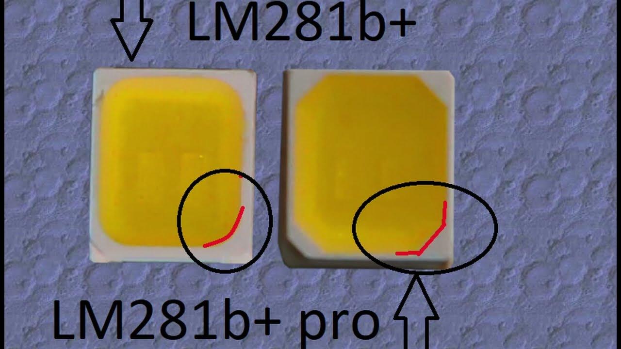 Отличие диодов Samsung 281b+, 281b+pro и 301b - YouTube