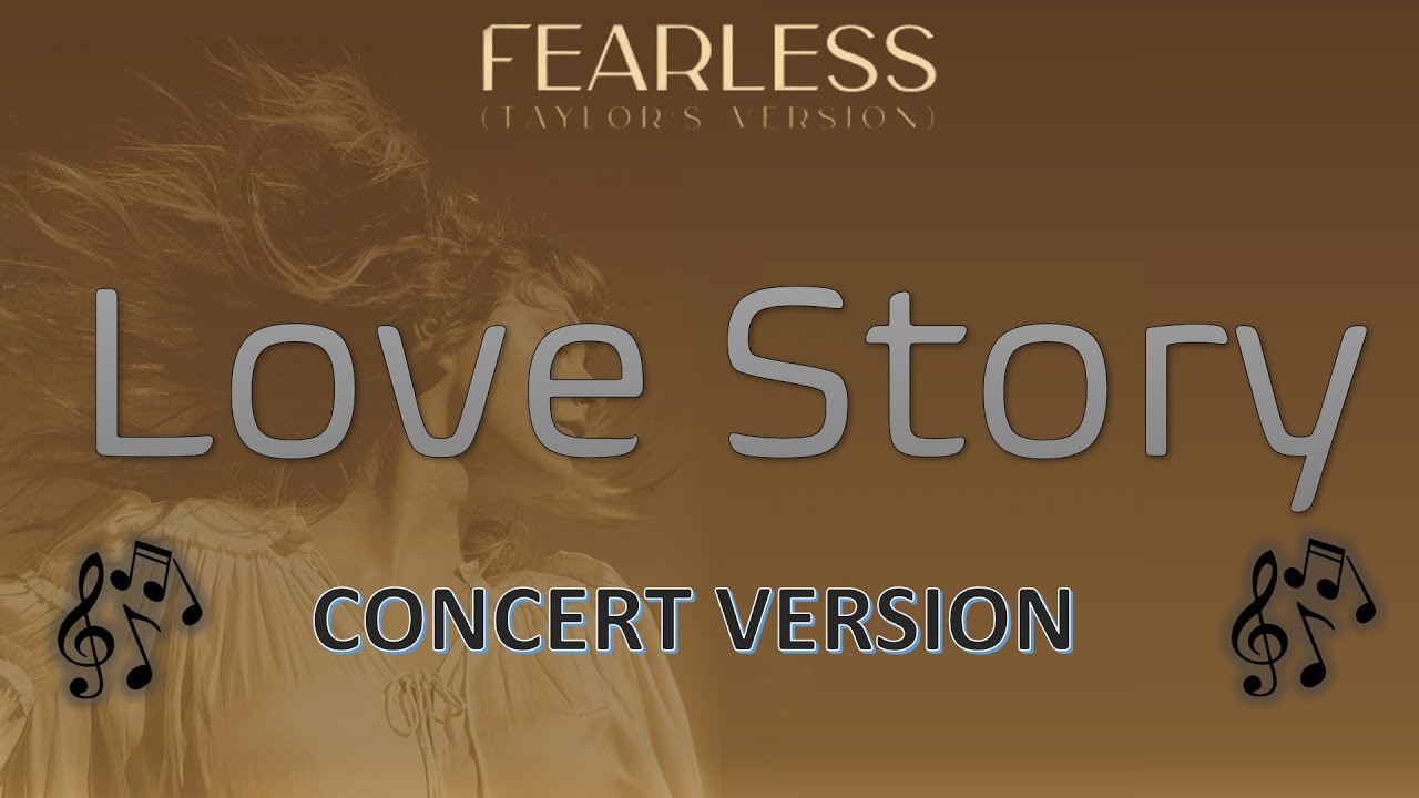 Taylor Swift - Love Story (Concert Version) - YouTube