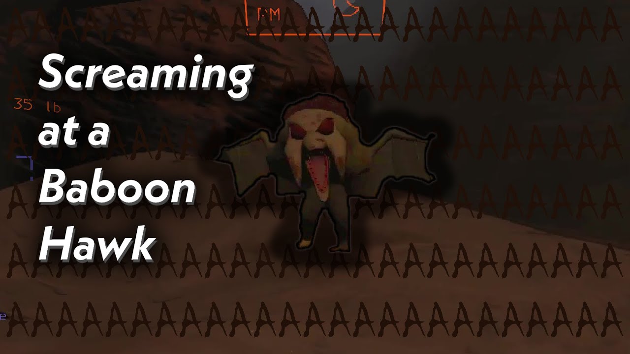 Screaming at a Baboon Hawk | Lethal Company - YouTube