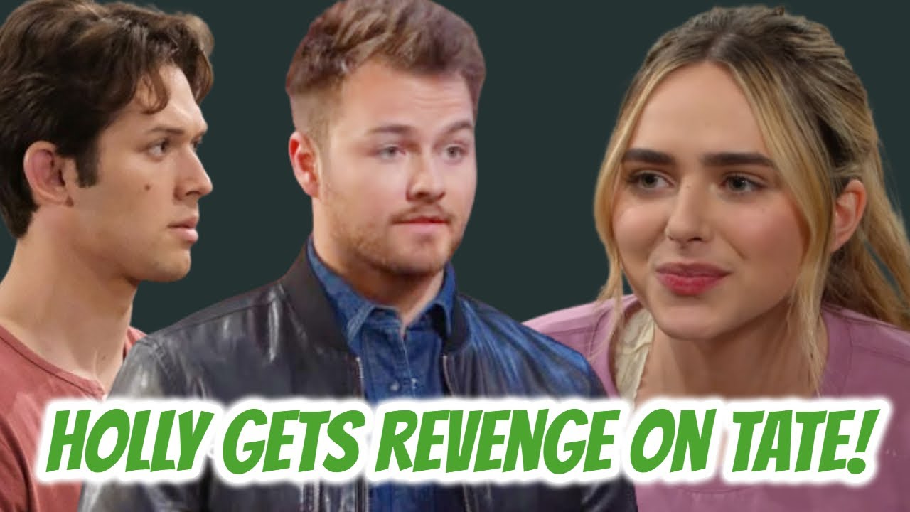 Holly falls in love with Doug to get revenge on Tate! - Days of our lives spoilers 1/2025 - YouTube
