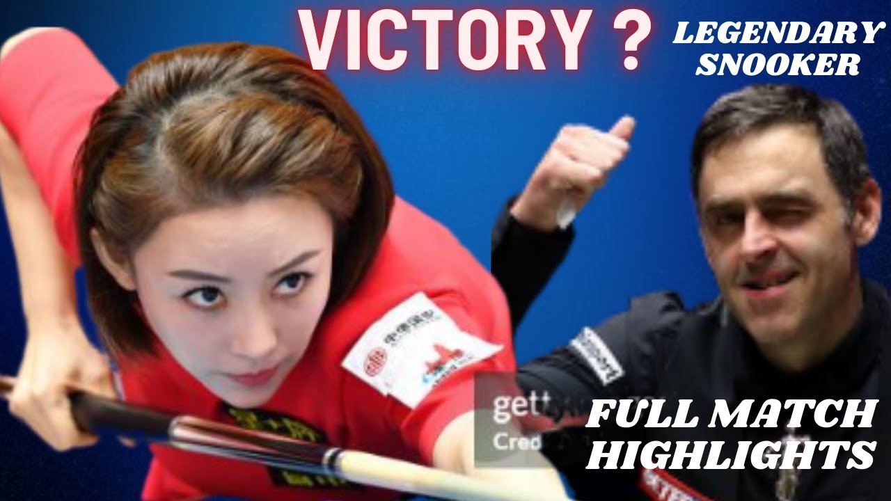 Ronnie O'Sullivan vs Pan Xiaoting - Legendary Snooker & Pool Exhibition ...