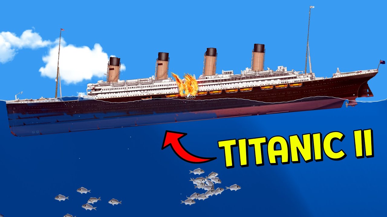 TITANIC II 🚢 Floating Sandbox - YouTube
