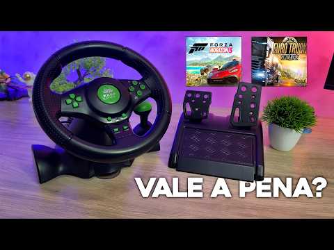 COMPREI UM VOLANTE BARATINHO NO MERCADO LIVRE | KNUP KP-5815A