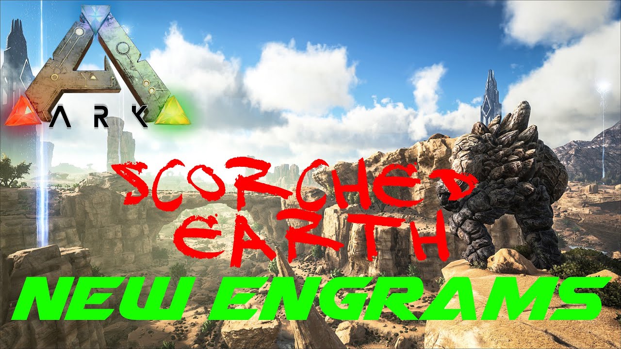 New Engrams | ARK: Scorched Earth - YouTube