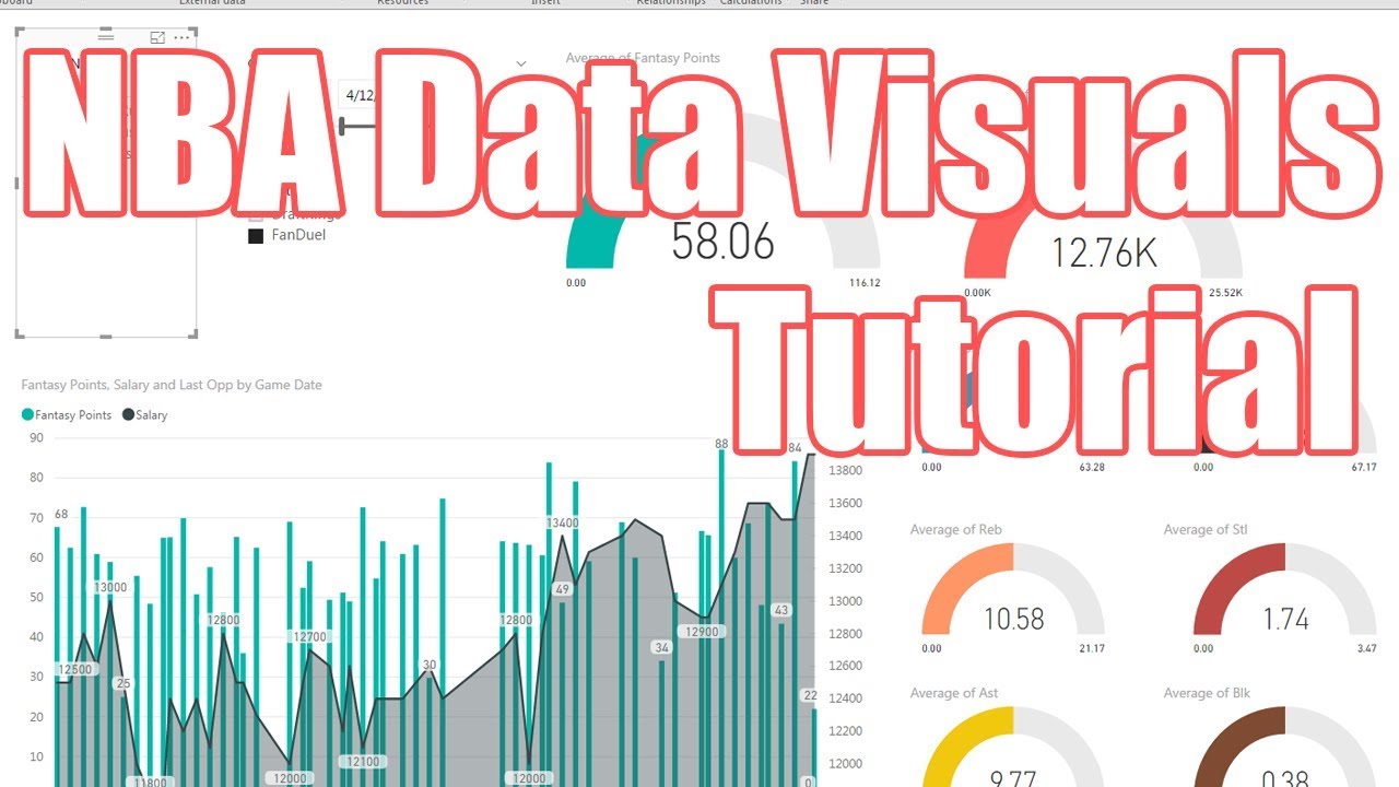 Tutorial - NBA Data Visuals - YouTube