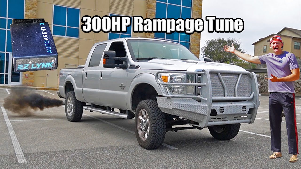 I Tried The NEW Rampage Tune On My 6.7L Powerstroke - YouTube