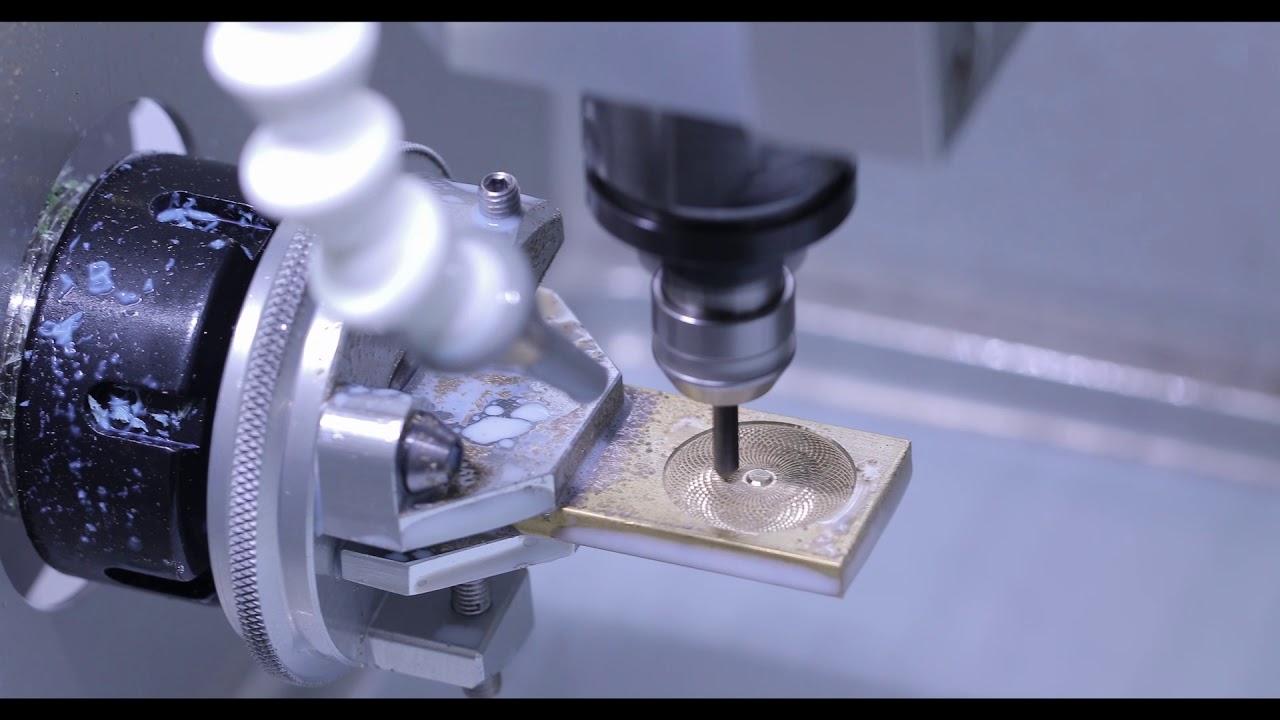 Guilloche machine 01 - YouTube