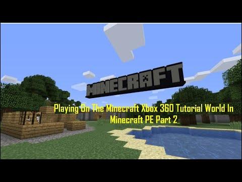 Minecraft Xbox 360 Tutorial World In Minecraft PE Part 2 | Exploring ...