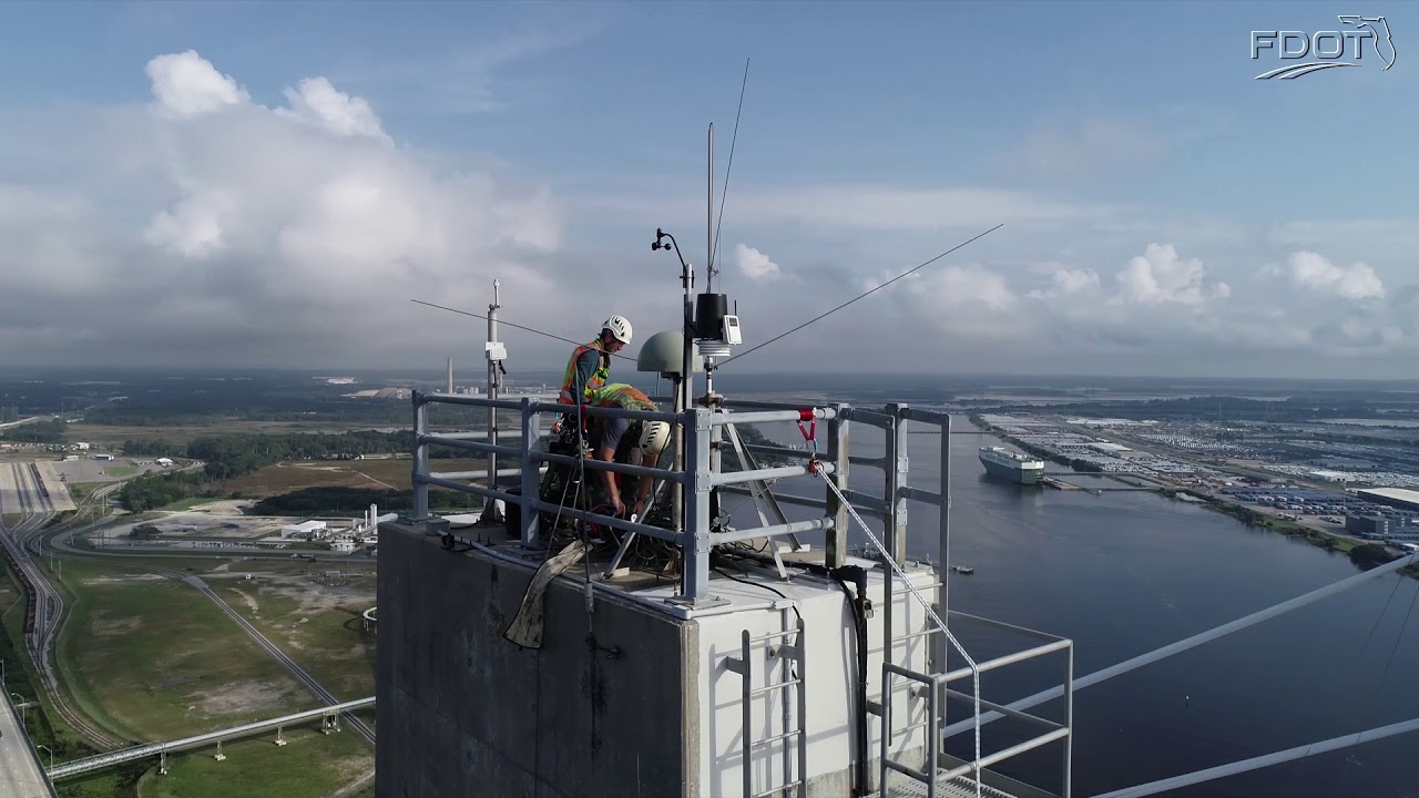 FDOT closes Dames Point bridge lanes for Jacksonville road work