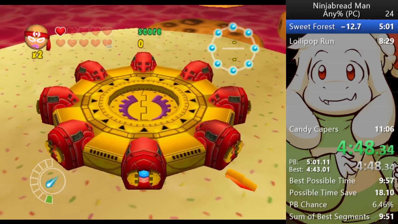 Ninjabread Man PC All Levels NMG in 9:45 - YouTube