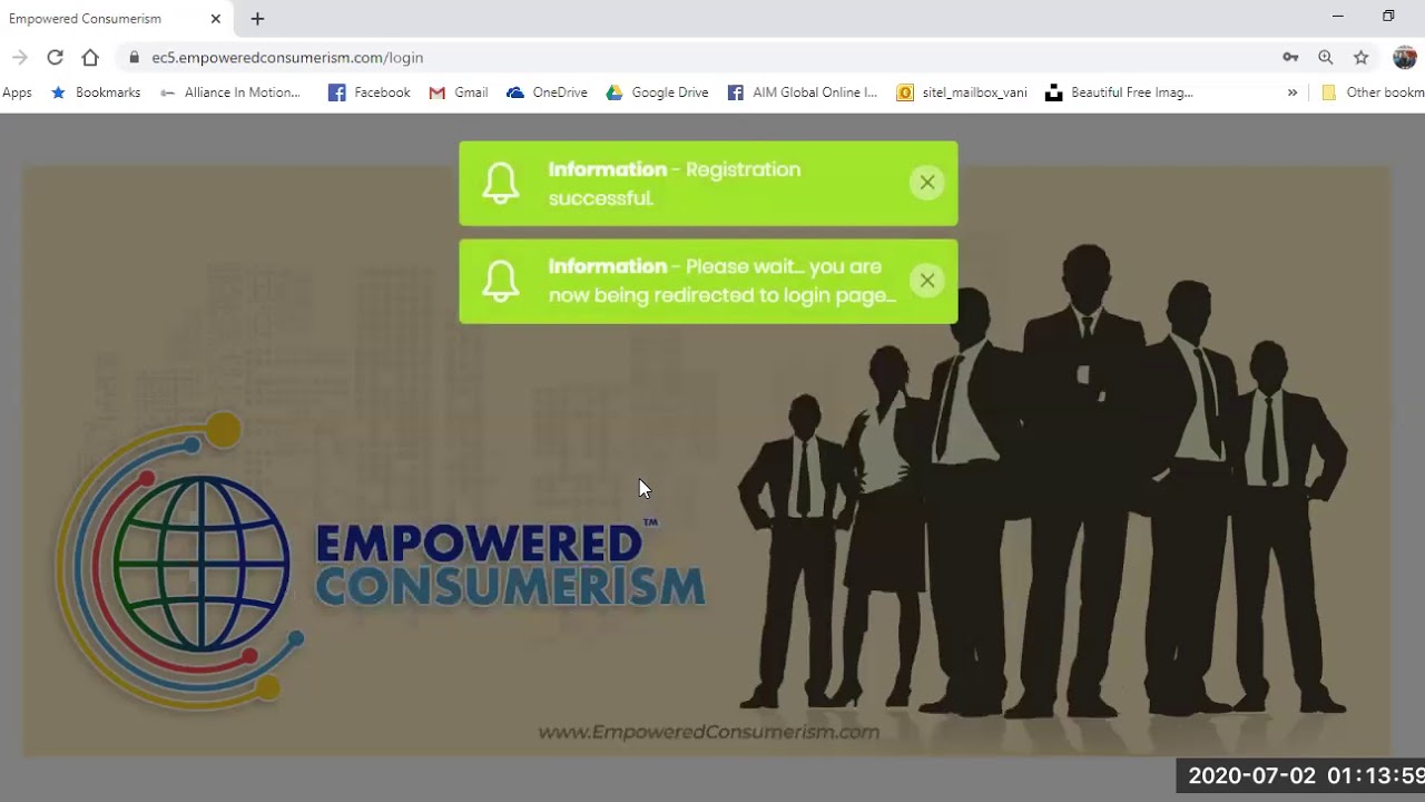 How To Register your New Member Online Step by Step (Empowered ...