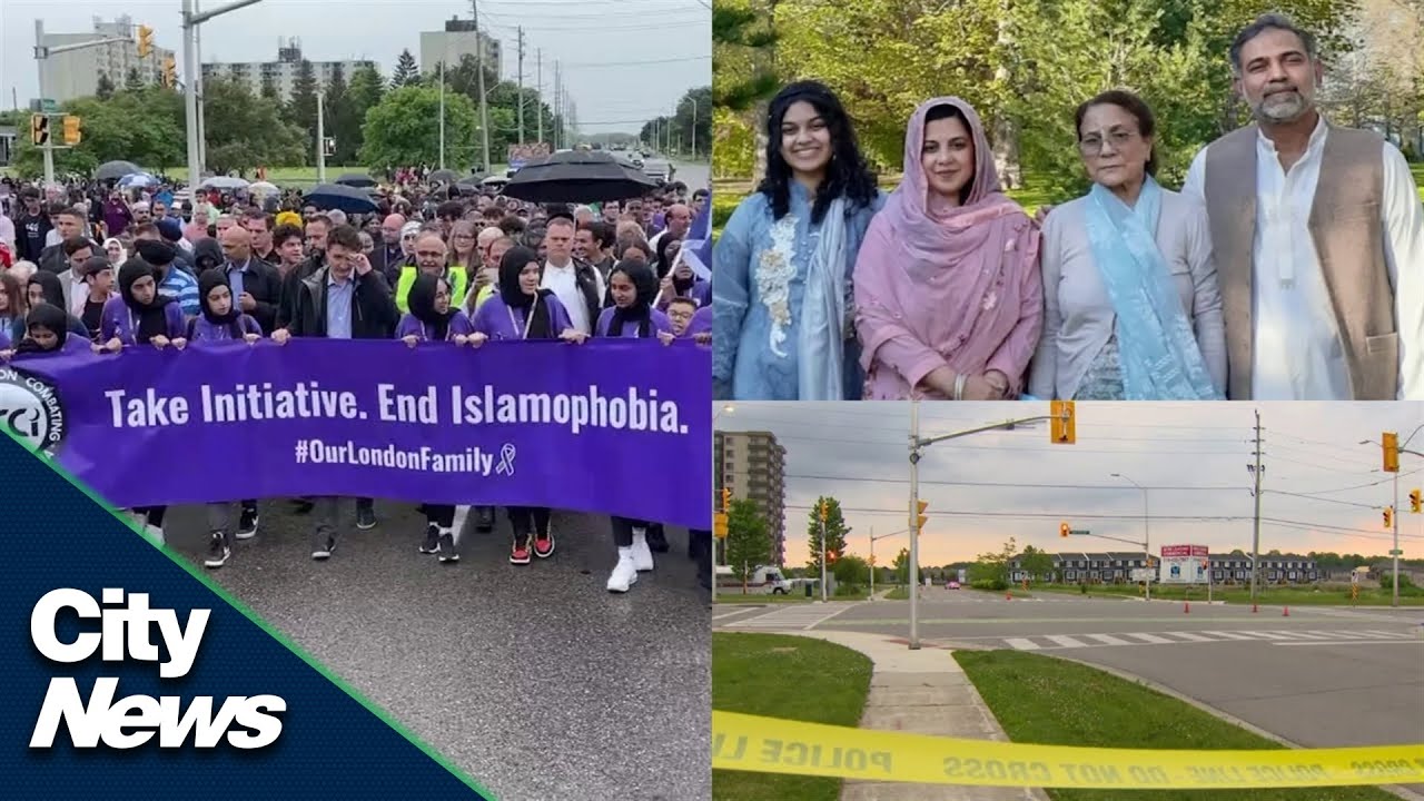 London remembers Afzaal family - YouTube