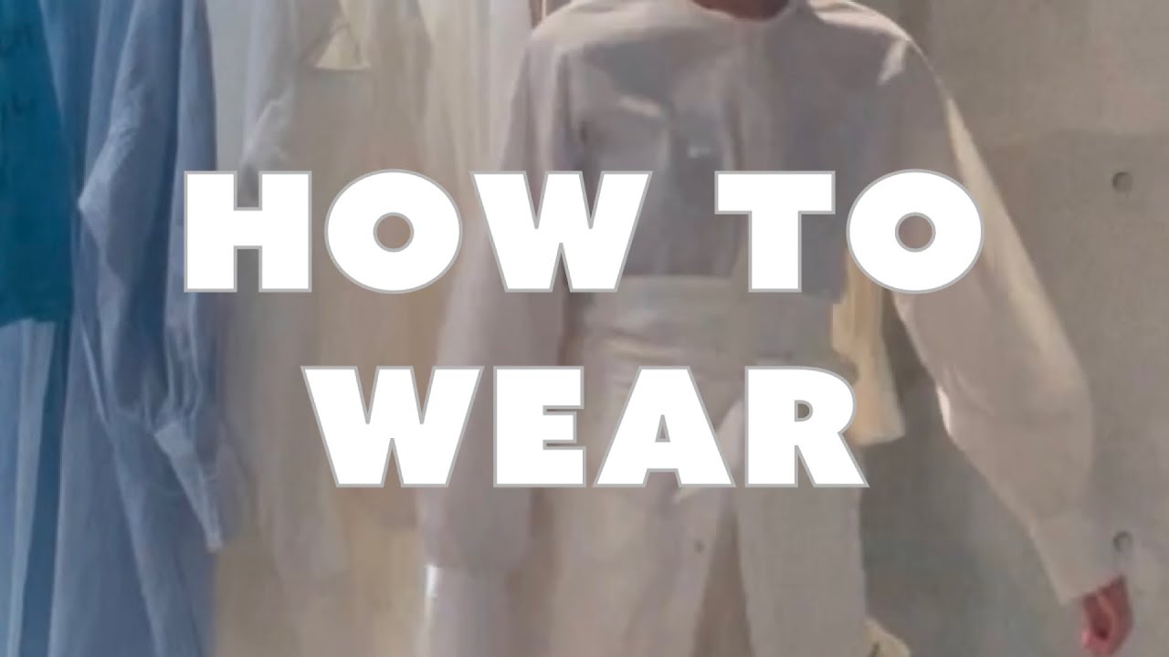 【HOW TO WEAR】sash shirts サッシュシャツ - YouTube