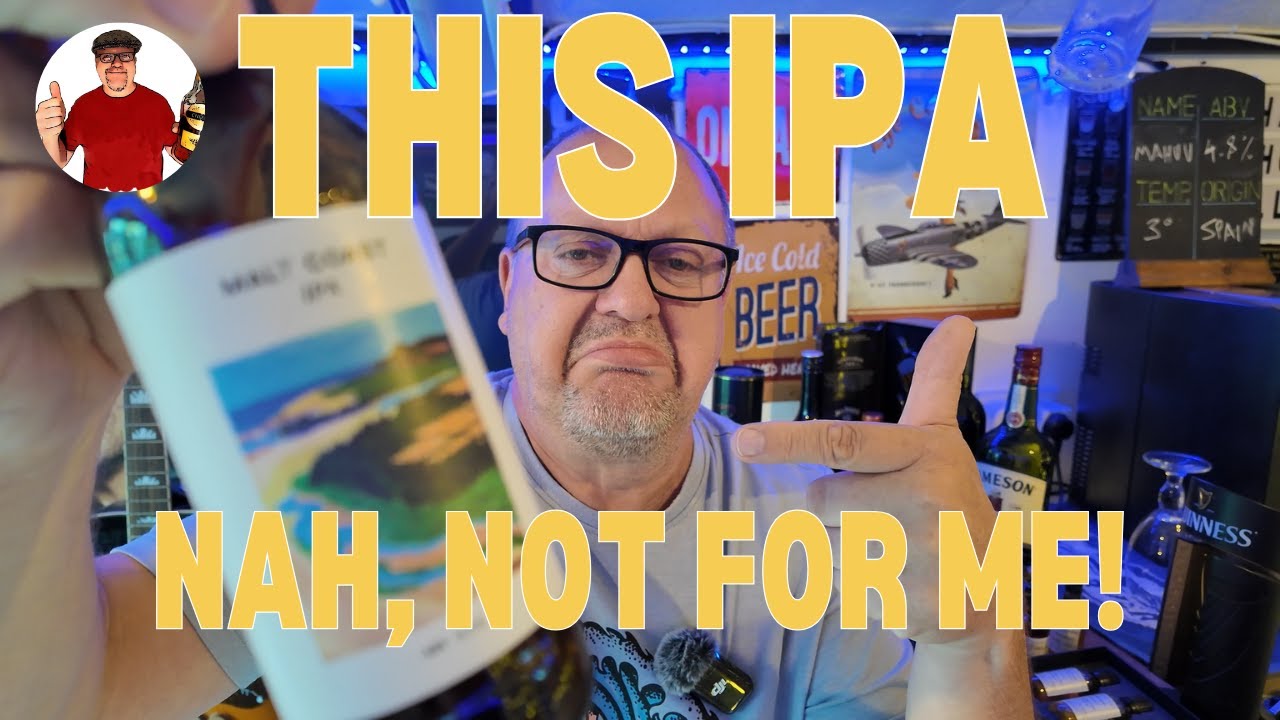 THIS IPA BEER WAS NOT FOR ME! A VLOG FROM MY GARDEN OUTDOOR SHED BAR ...