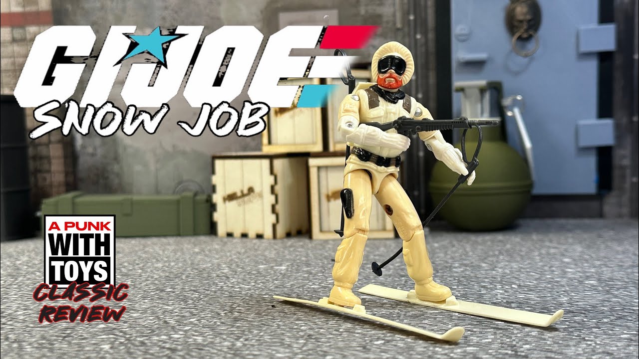 GI Joe Snow Job O-Ring V1 Classic Review - YouTube