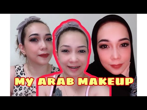 ARAB MAKEUP TUTORIAL (ARAB LOOK LIKE) - YouTube