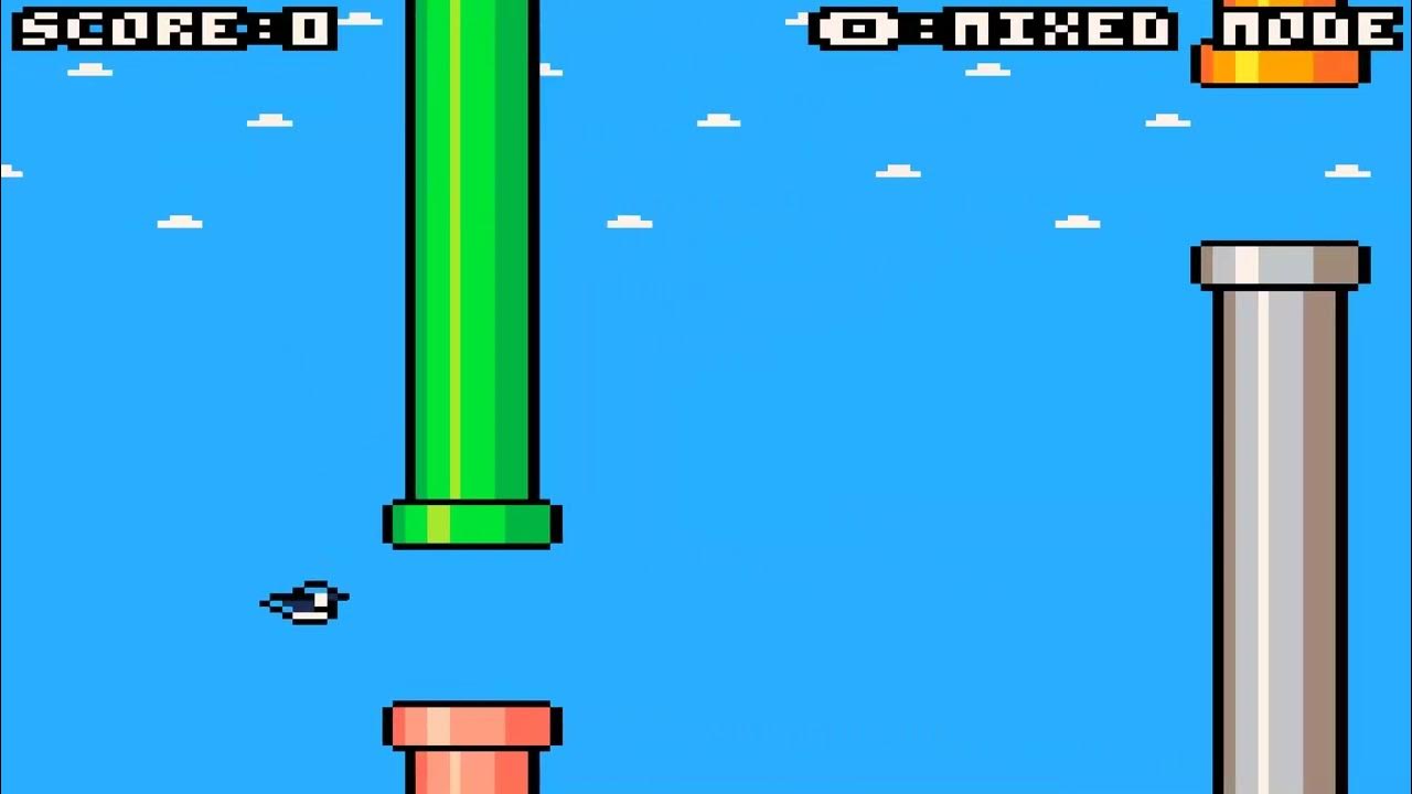 Floppy Borb 2 0 FLAPPY BIRD CLONE by 0xFFFF967F PICO 8 Fantasy Virtual Console Lexaloffle Games ...
