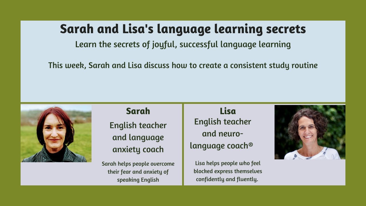 Creating a consistent study routine - YouTube