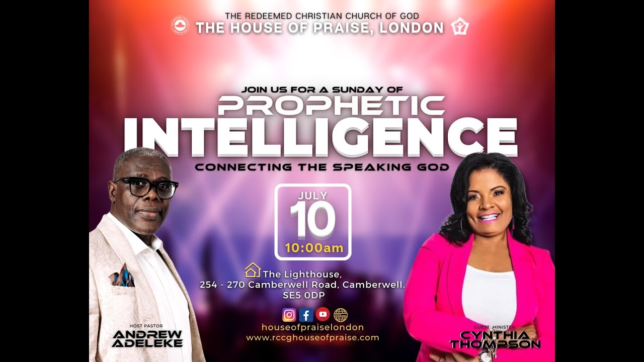 Prophetic Intelligence | Andrew Adeleke | Cynthia Thompson | House of ...