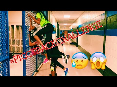 THE PIGGYBACK CHALLENGE 😱‼️ - YouTube