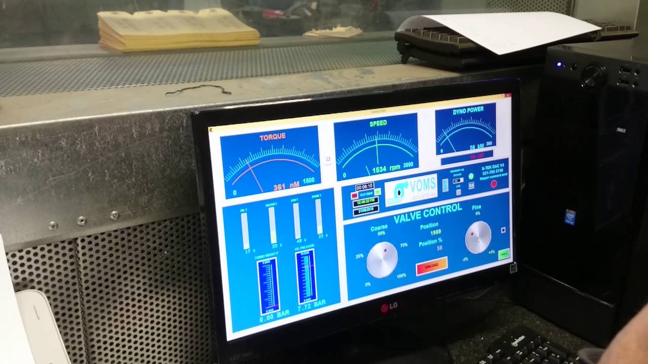 DAQ With Schenck Control - YouTube