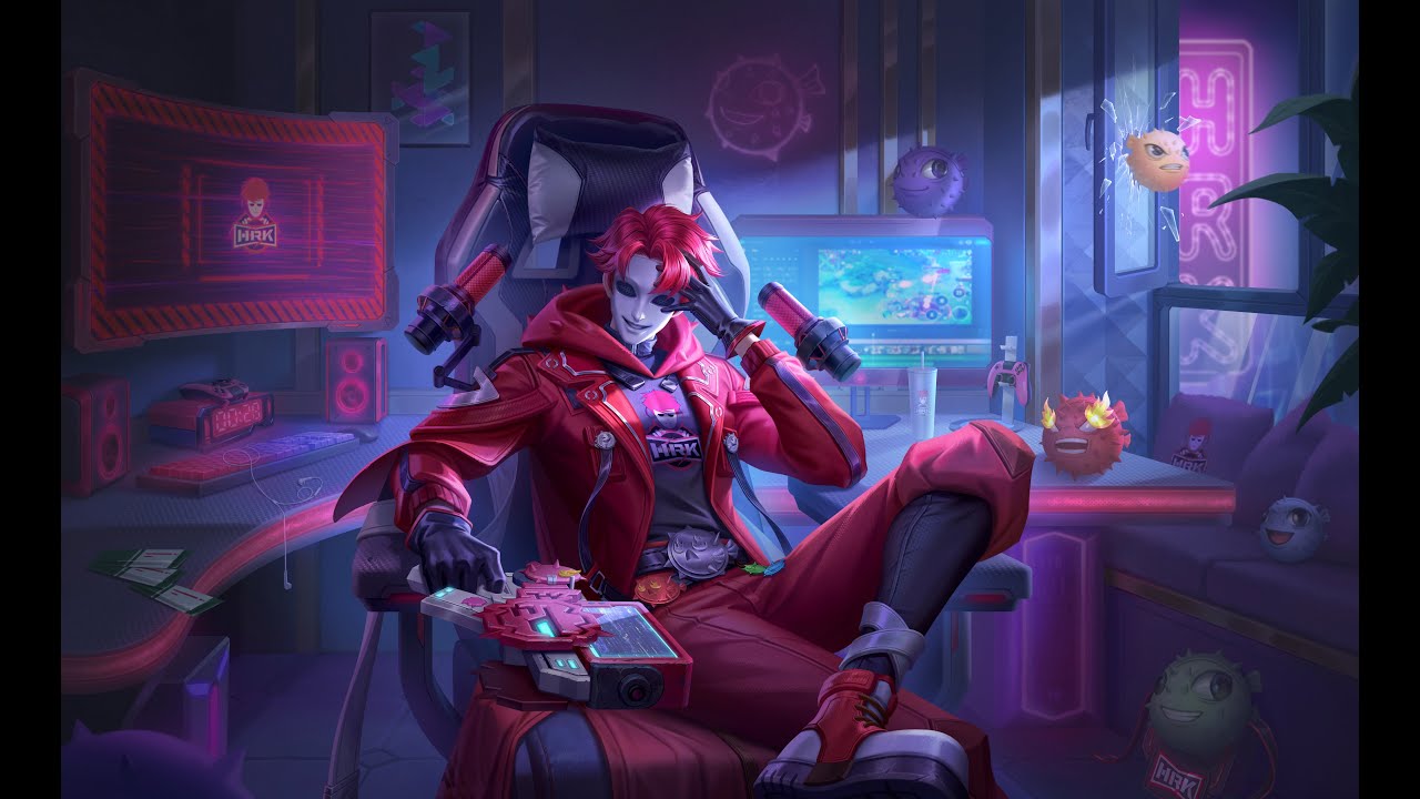 Arena Of Valor : Lobby Screen Animation (Stuart : Heartrocker) - YouTube