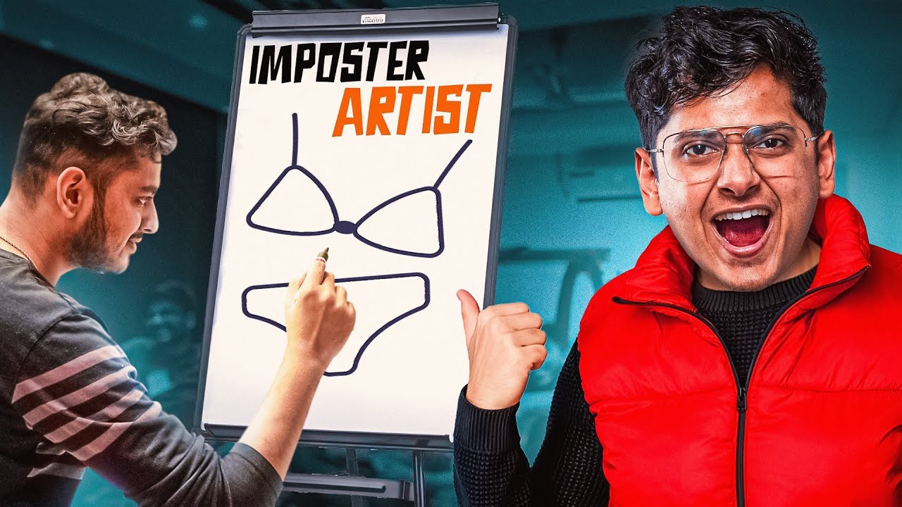 The Imposter Artist Challenge in S8UL Gaming house 2.0 - YouTube