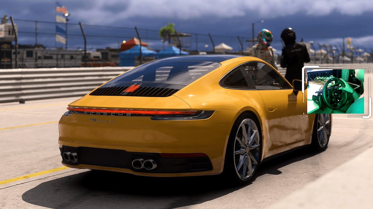 Porsche 911 carrera Superb race_Logitech G923 Gameplay - YouTube
