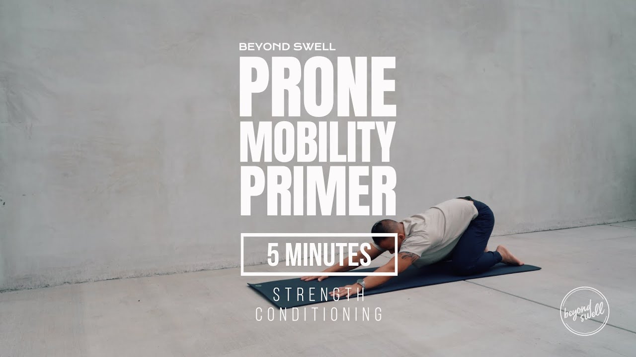 Prone Mobility Primer (5 Minute Active Stretch) (4K) - YouTube