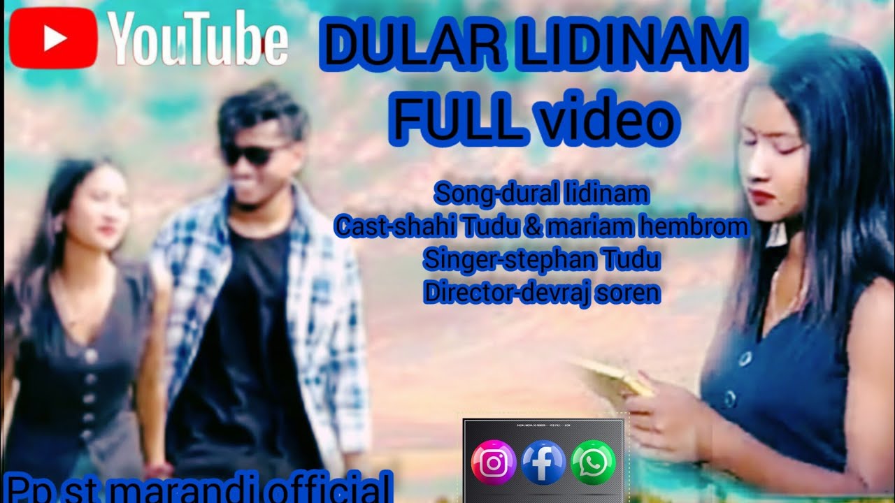 Dular lidinam|| new santhali video 2024||sahil Tudu & mariam hembrom||stephan Tudu - YouTube
