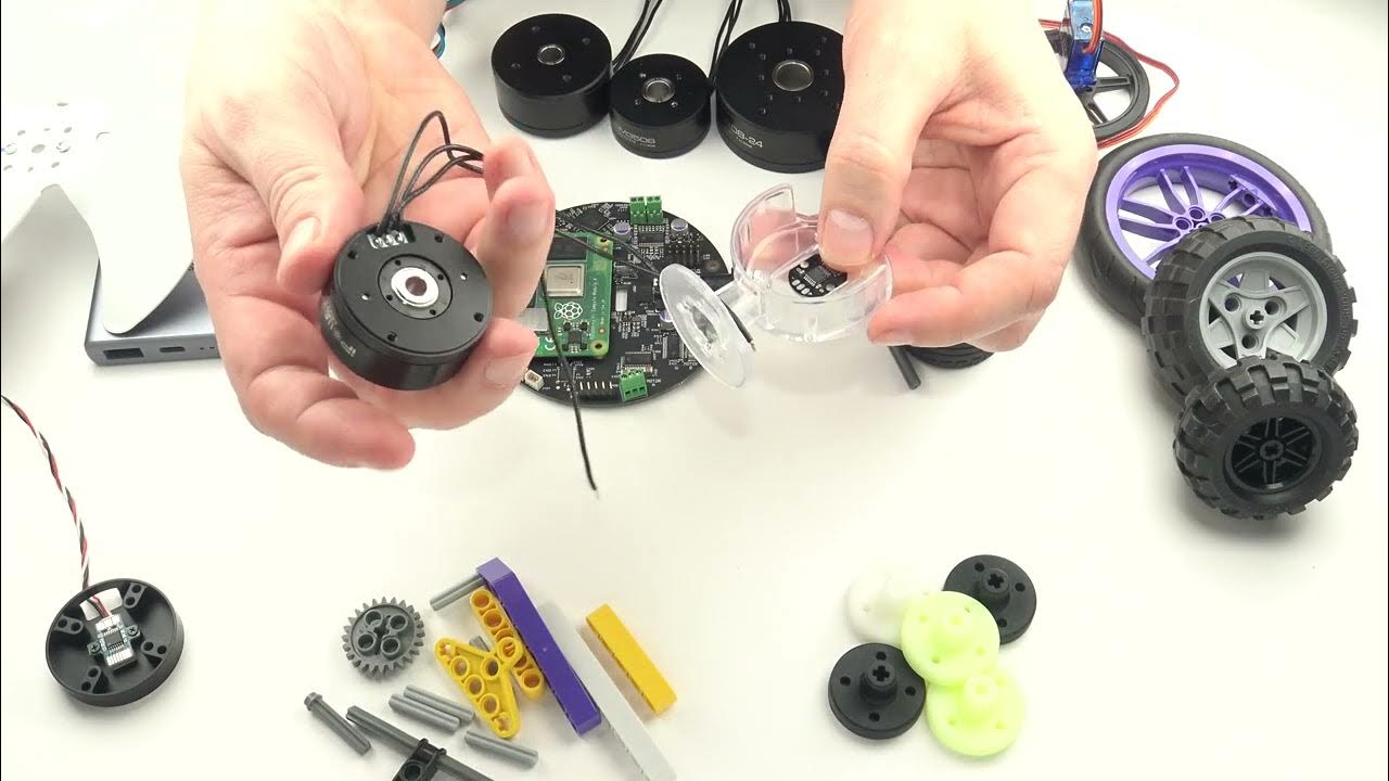 SaraKIT (for Raspberry Pi CM4) BLDC Gimbal Motors (FOC) vs Servo vs Stepper motor - YouTube