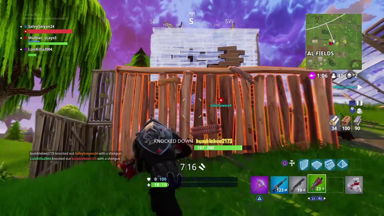 Fortnite W 9 Kill Game - YouTube