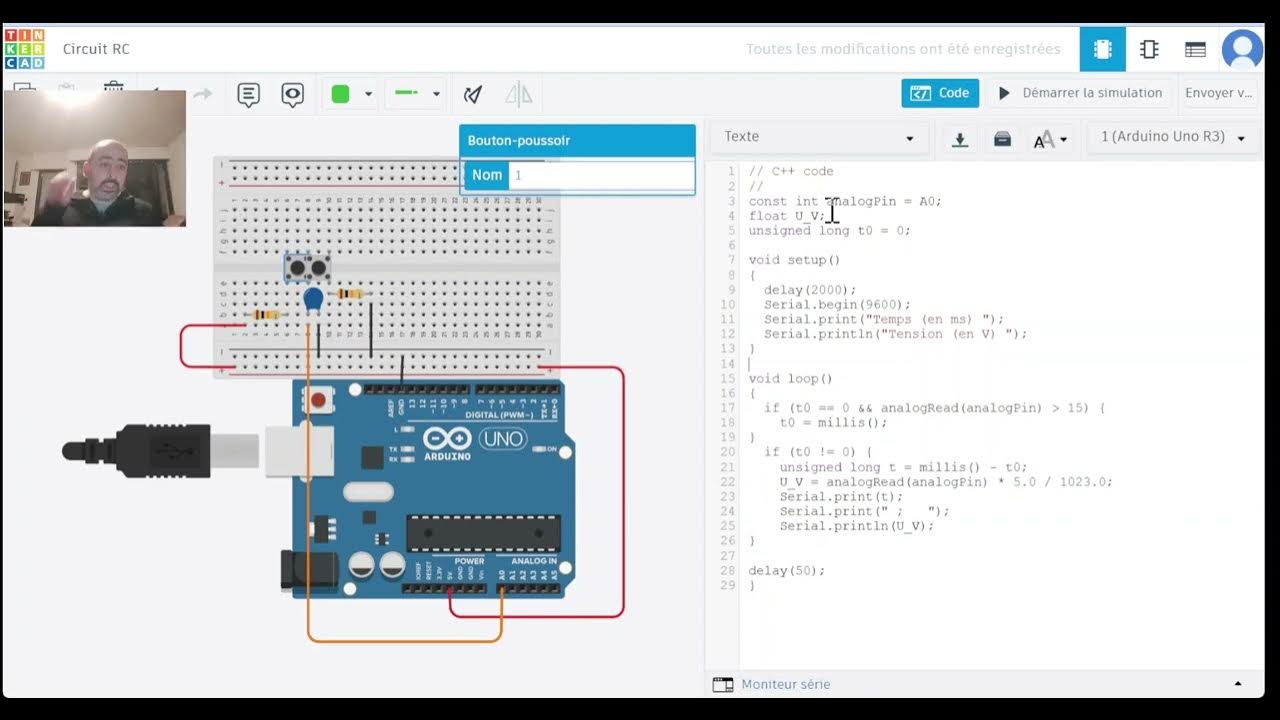 Circuit RC - Arduino - Uc(t) - YouTube