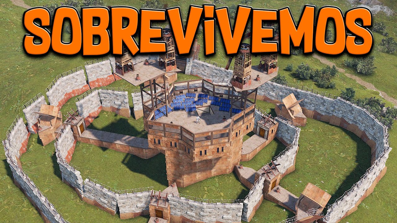 A BASE ANTI-RAID SOBREVIVEU MAIS UM DIA ‹ Rust › Wipe 26 ep 16 - YouTube