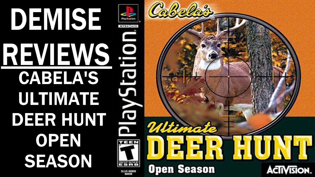 Cabela's Ultimate Deer Hunt Open Season (PS1), Clunky Hunting Good ...