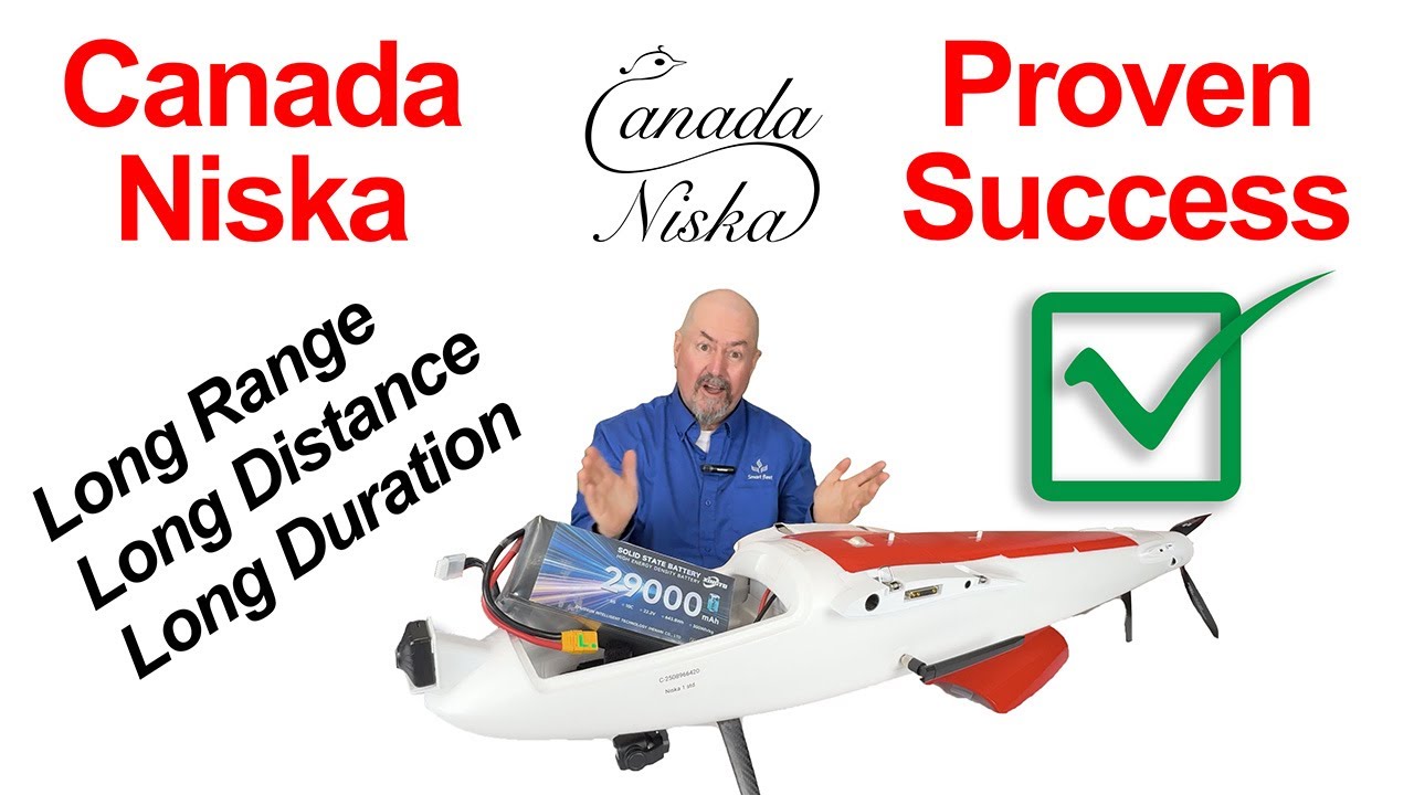 Canada Niska VTOL long distance test flight SUCCESS! - YouTube