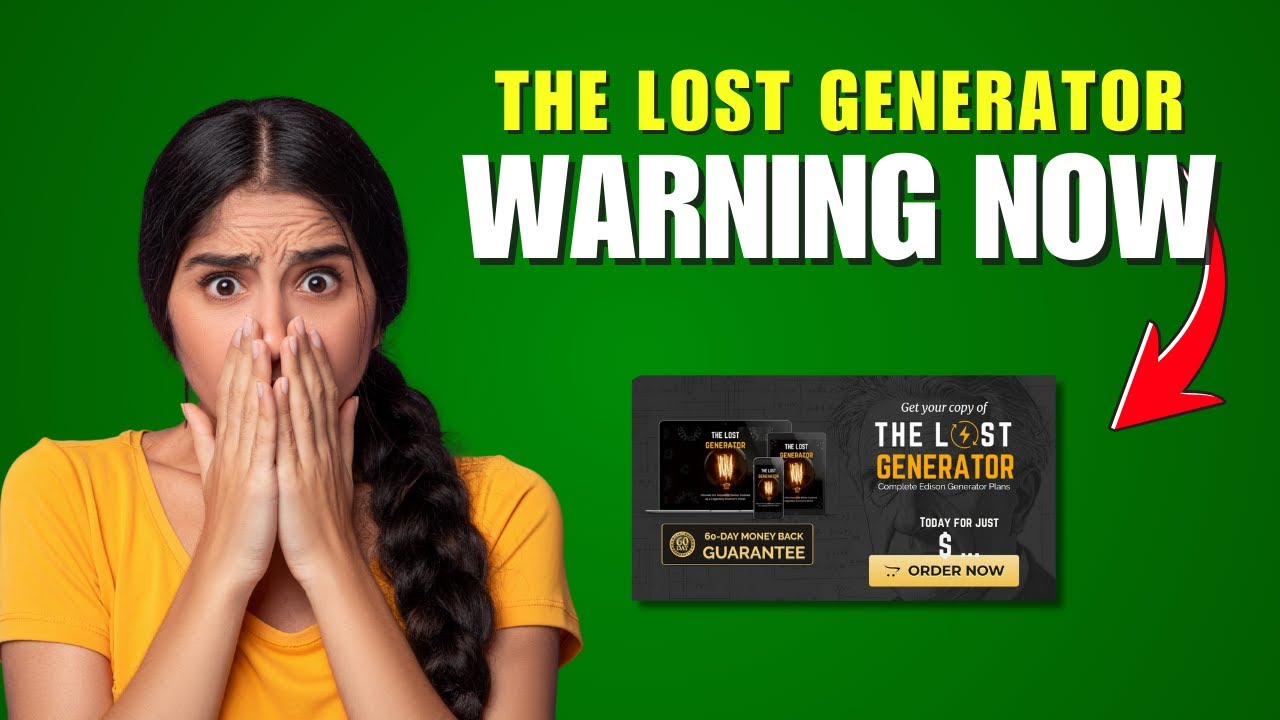 The Lost Generator Review 2025 – Build Your Own DIY Power Generator ...