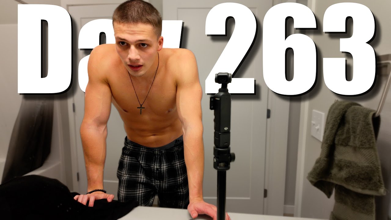 Day 263 till I'm shredded - Shaved head & Full body workout - YouTube