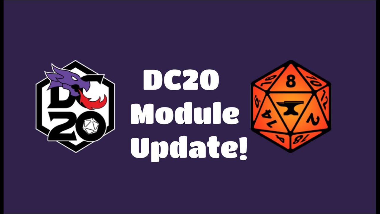 DC20 Module Update - YouTube
