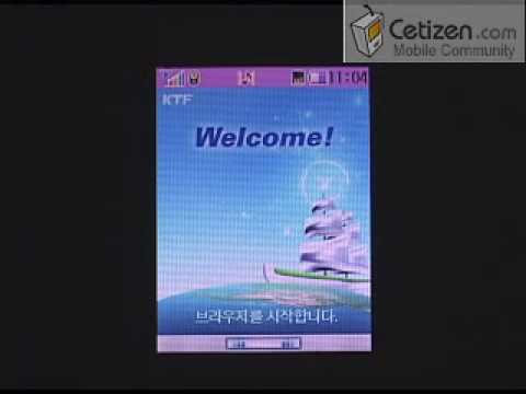 KTF-X9000 그외메뉴&카메라환경설정 - YouTube